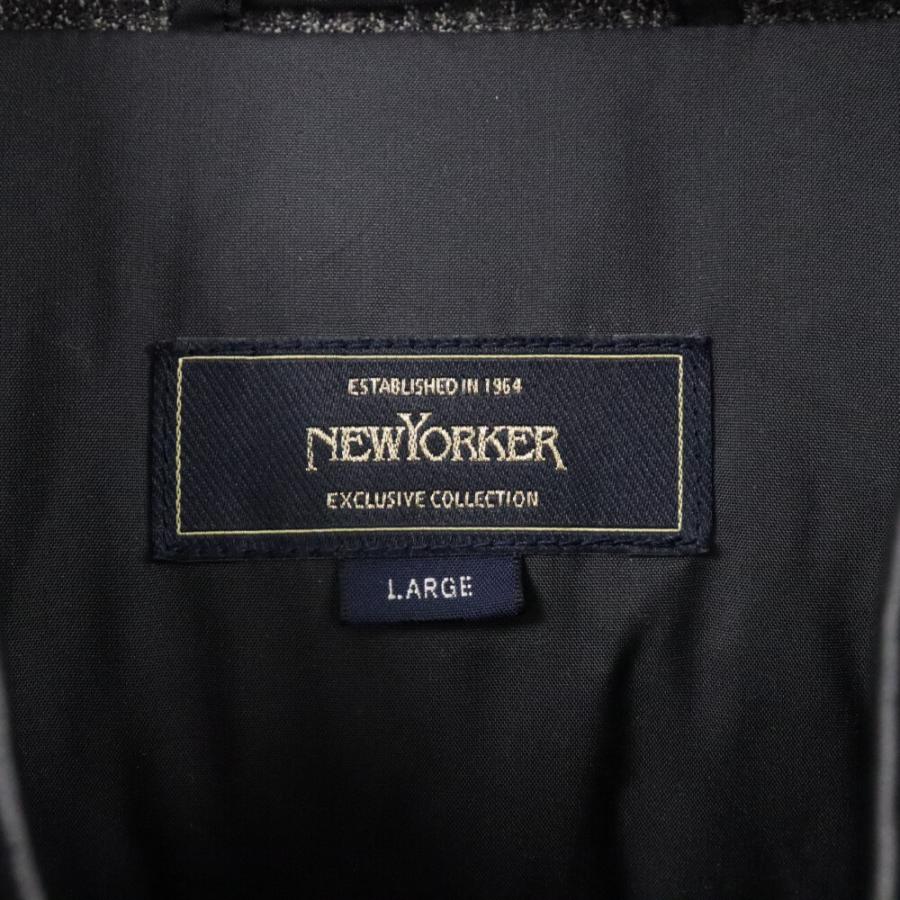NEWYORKER ニューヨーカー LANIFICIO F.LLI CERRUTI ウール ジップアップ ダウンコート 11-46-3807 グレー : 3224c200019 : BRING ...