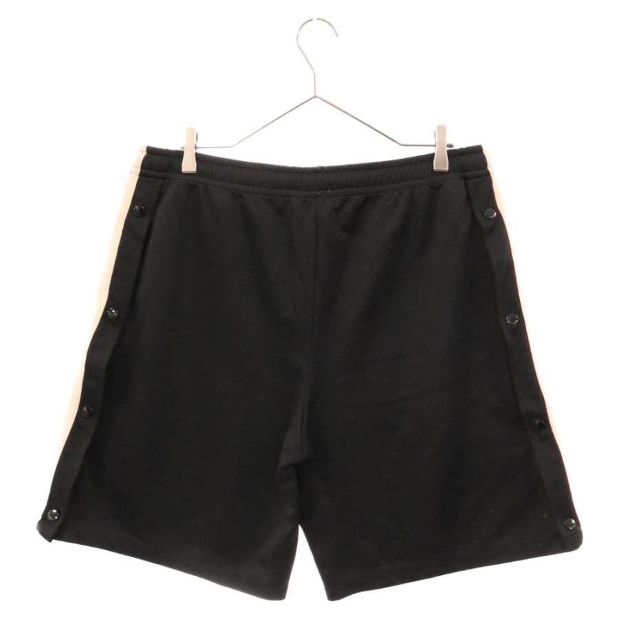 GUCCI グッチ Technical Jersey Shorts 475355 テクニカルジャージー サイドラインショートパンツ ブラック ...