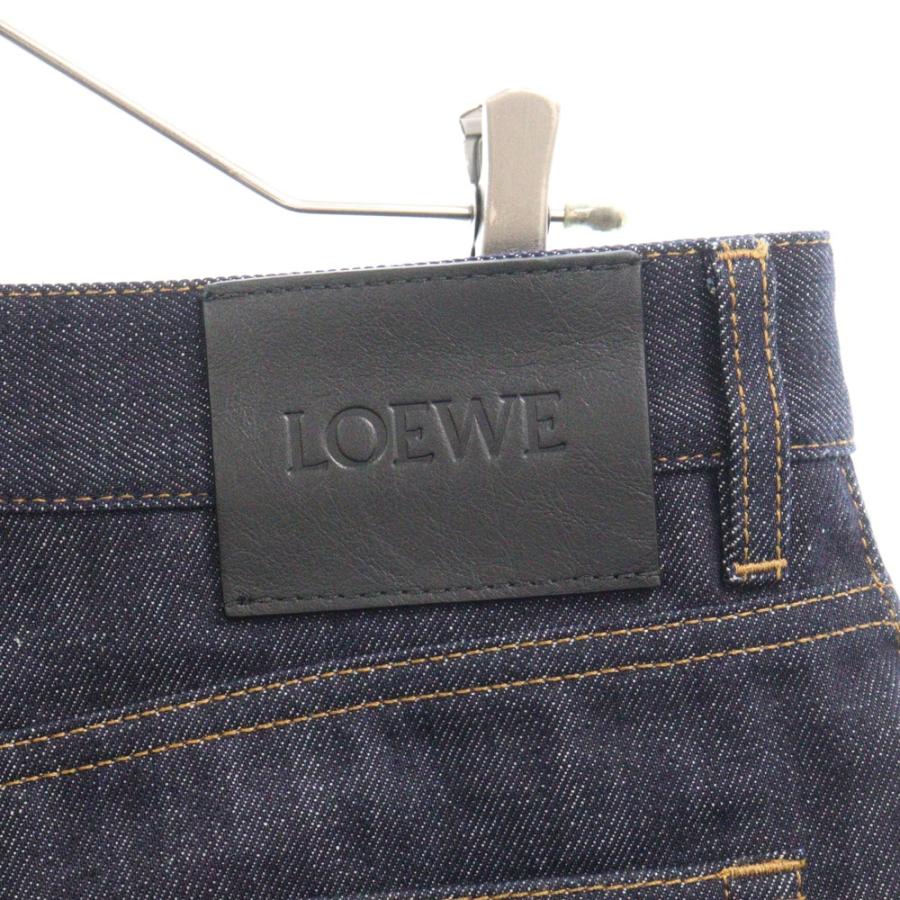 LOEWE ロエベ Wide leg jeans ワイド レッグ ジーンズ デニム LOEWE ロエベ Wide leg jeans ワイド レッグ ジーンズ デニム