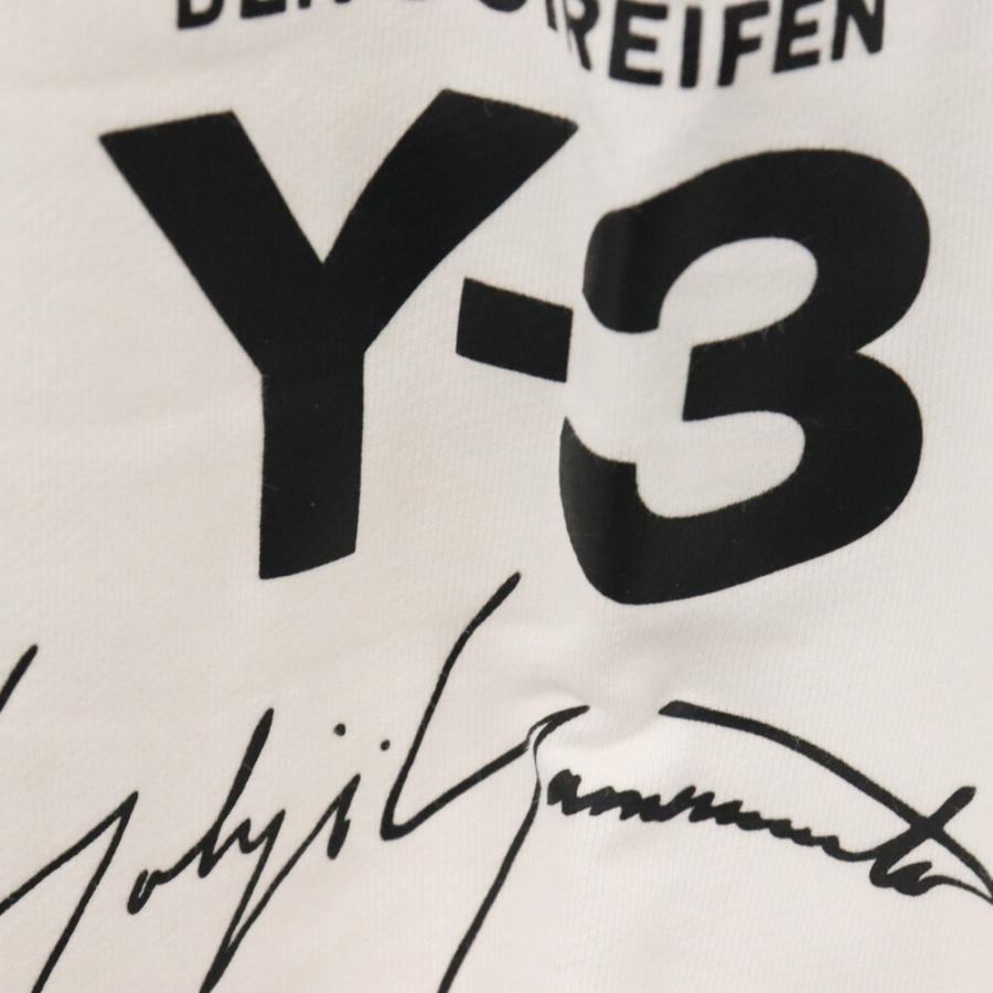 Y-3 ワイスリー 18SS GRAPHIC CREW NECK SWEATER CY6873 1AX001 アームロゴプリント クルーネック トレーナー ホワイト : BRING Yahoo ...