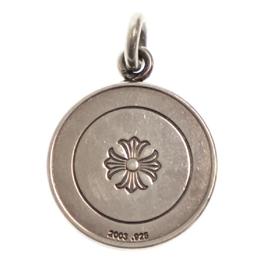 CHROME HEARTS クロムハーツ CHRM ANGL MDL エンジェルメダル V1 アフタールビーカスタム チャーム シルバー ネックレス トップ : 3324k110005 ...