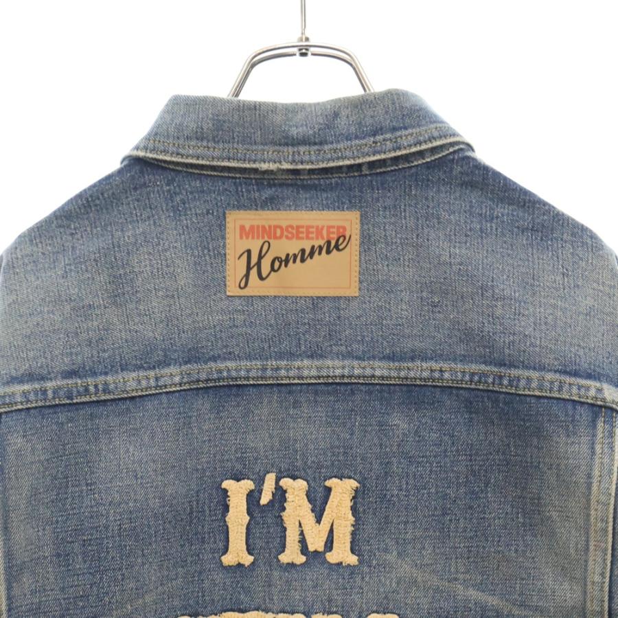 mindseeker MINDSEEKER マインドシーカー TYPE 1ST DENIM JACKET ファーストタイプ デニムジャケット インディゴ MS-212-005 : BRING ...