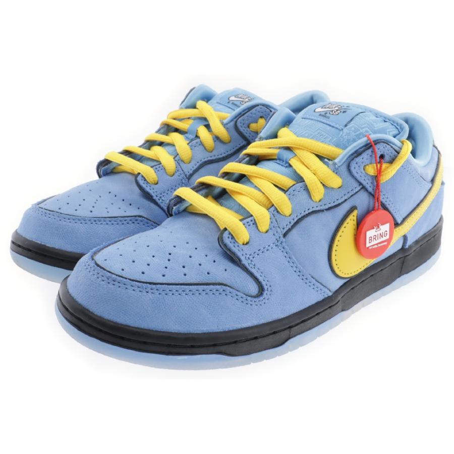 Nike SB ナイキエスビー ダンクロー パワーパフガールズ ローカットスニーカー US9/27cm FZ8320-400 ブルー ...