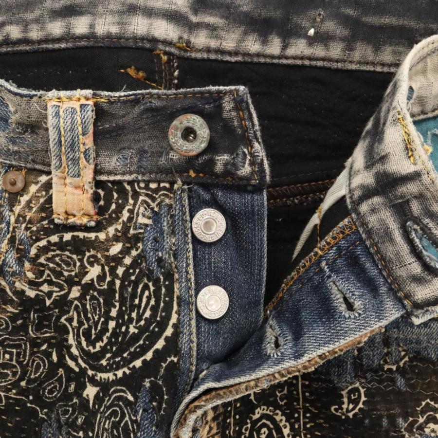 PROLETA RE ART プロレタリアート UROBOROS DENIM PANTS ウロボロスデニムパンツ ストレートデニムパンツ ...