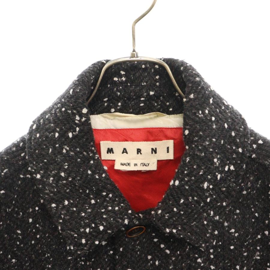 MARNI マルニ ヘリンボーンスタイルジャケット フロントポケットジャケット JUMU0110U0UTW933 グレー : 3524l040005 : BRING Yahoo!ショップ ...