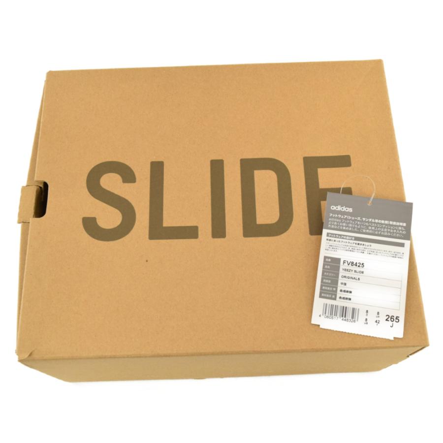 adidas アディダス YEEZY SLIDE FV8425 イージースライド サンダル ベージュ US8/26cm : BRING ...
