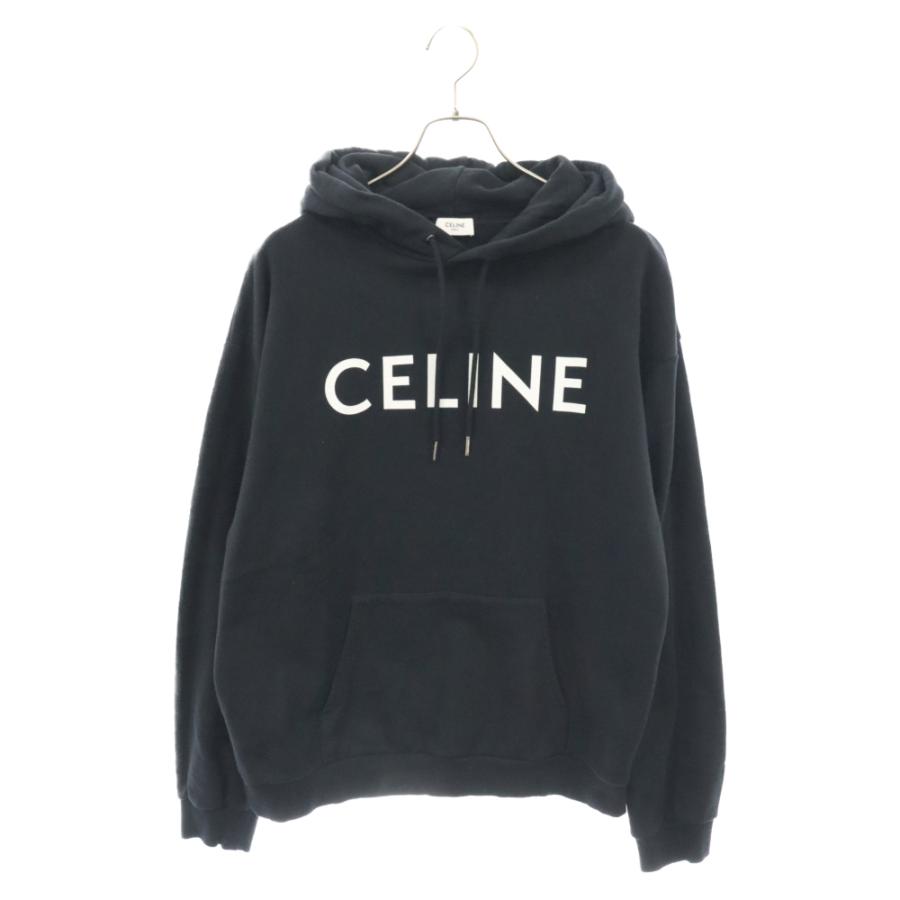 CELINE セリーヌ 21SS クラシックロゴ ルーズスウェットプルオーバーパーカー 2Y321670Q ブラック : BRING Yahoo!ショップ - 通販 - Yahoo!ショッピング