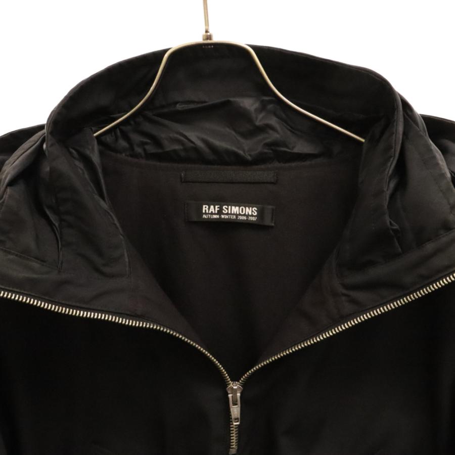 RAF SIMONS ラフシモンズ 06AW 蛇腹 ハーフジップ テックパーカー ブラック :3624E160010:BRING Yahoo!ショップ - 通販 - Yahoo!ショッピング
