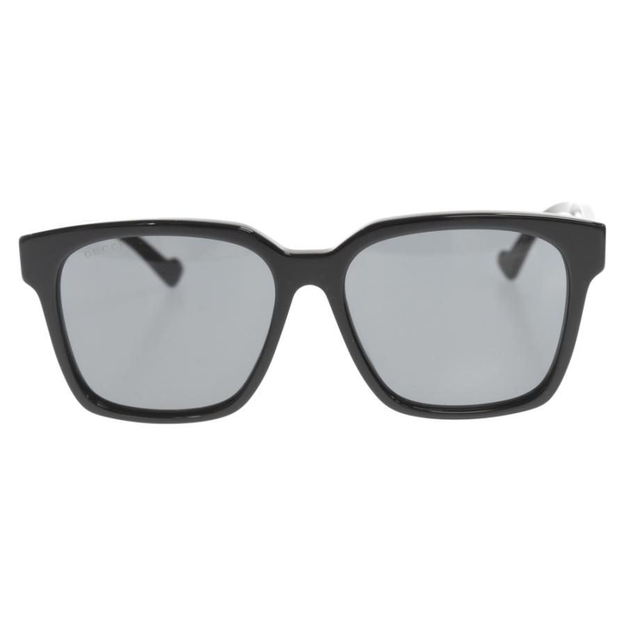 GUCCI グッチ GG0965SA-001 ウェリントンスクエアサングラス ブラック : BRING Yahoo!ショップ - 通販 ...
