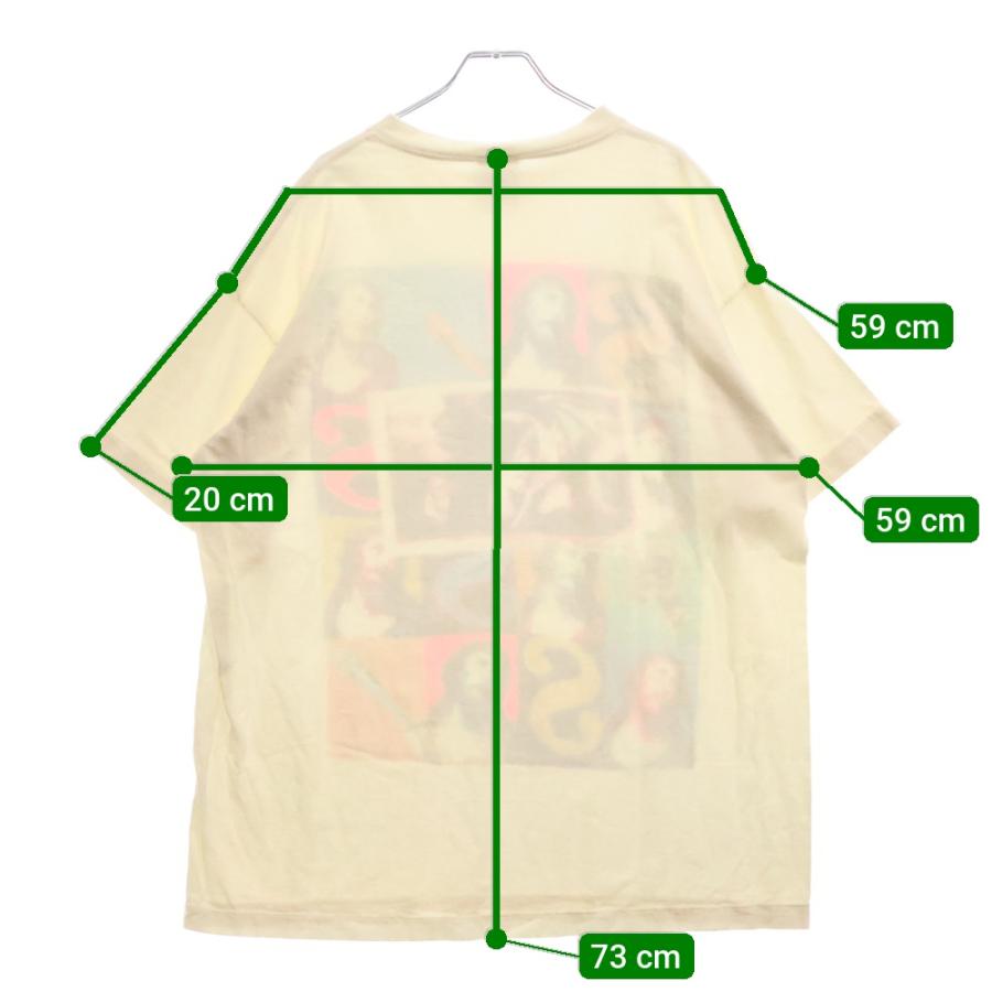 SAINT MICHAEL セントマイケル 24SS SW SS TEE VEGES SM-YS8-0000-C15 ヴィンテージ加工半袖Tシャツ ホワイト : BRING Yahoo ...