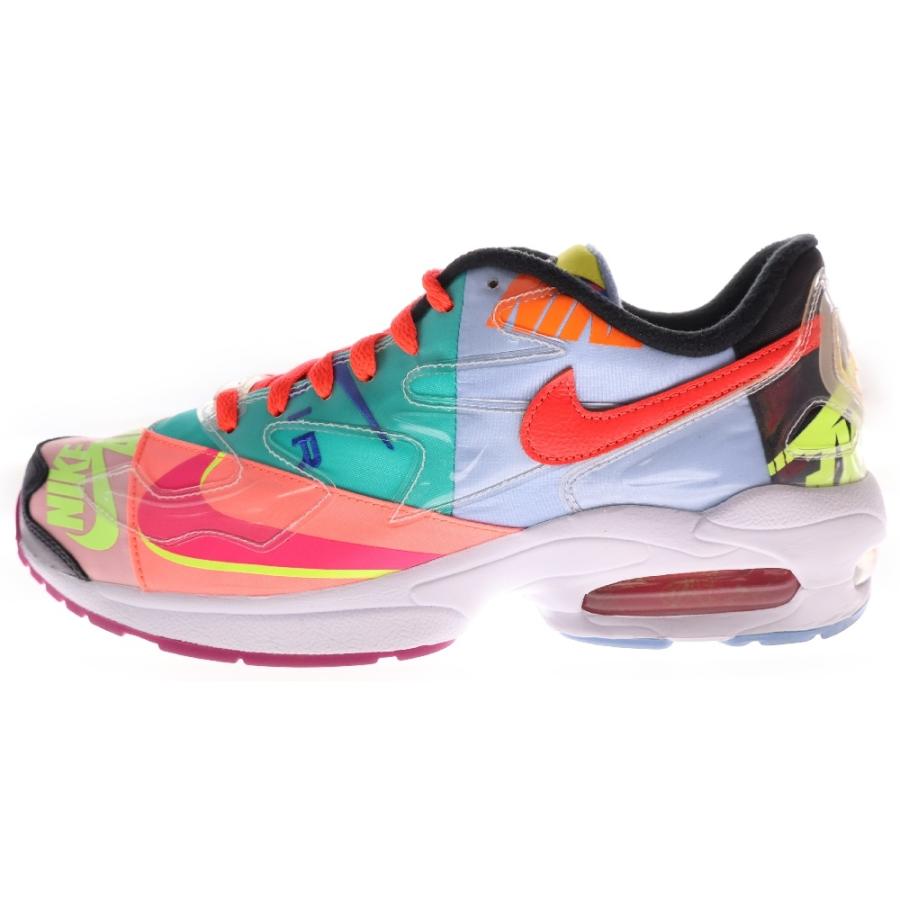 NIKE ナイキ ×ATOMOS AIR MAX 2 LIGHT QS CJ6200-001 アトモス エアマックス ライト ローカットスニーカー マルチ US10/28.0cm ...