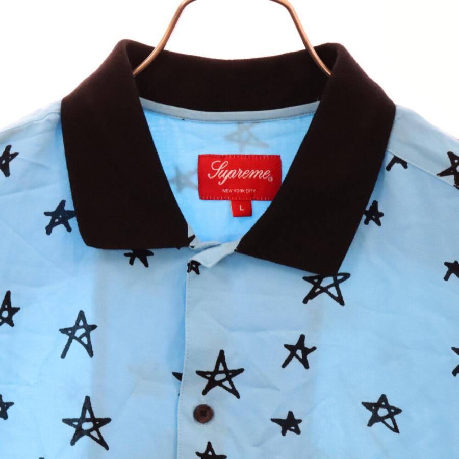 SUPREME シュプリーム 18SS×Daniel Johnston Devil Rayon Shirt ダニエルジョンソン デビルレーヨン半袖シャツ ブルー : 3724e260005 ...