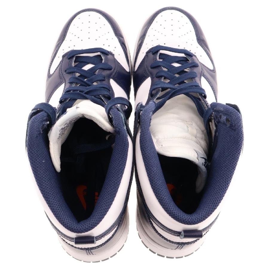 NIKE ナイキ DUNK HIGH RETRO DD1399-104 ダンク ハイカットスニーカー ネイビー US9.5/27.5cm ...