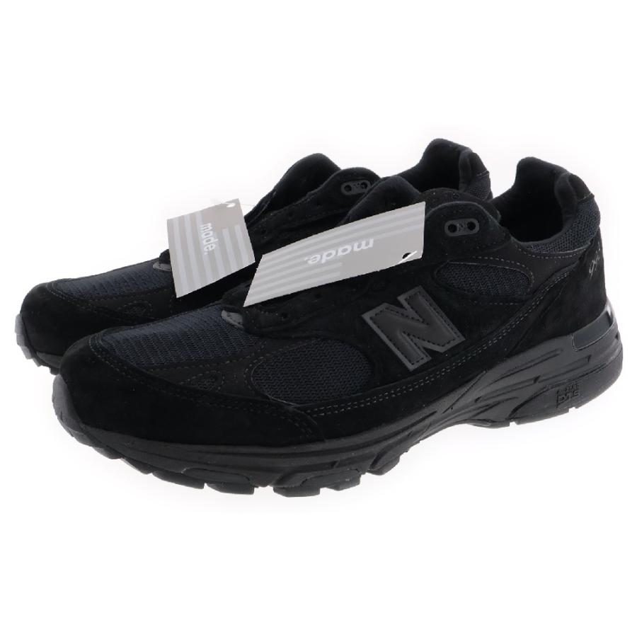 New Balance ニューバランス M993 TRIPLE BLACK MR993TB トリプルブラック スエードローカットスニーカー ...