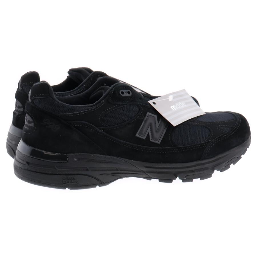 New Balance ニューバランス M993 TRIPLE BLACK MR993TB トリプルブラック スエードローカットスニーカー ...