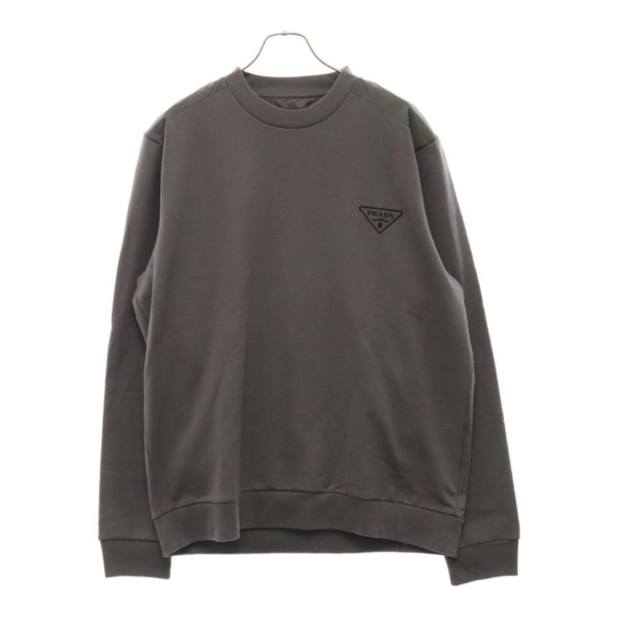 PRADA プラダ 24AW Triangle Logo Sweatshirts UJL21A R232 1U77 トライアングルロゴプリント ...