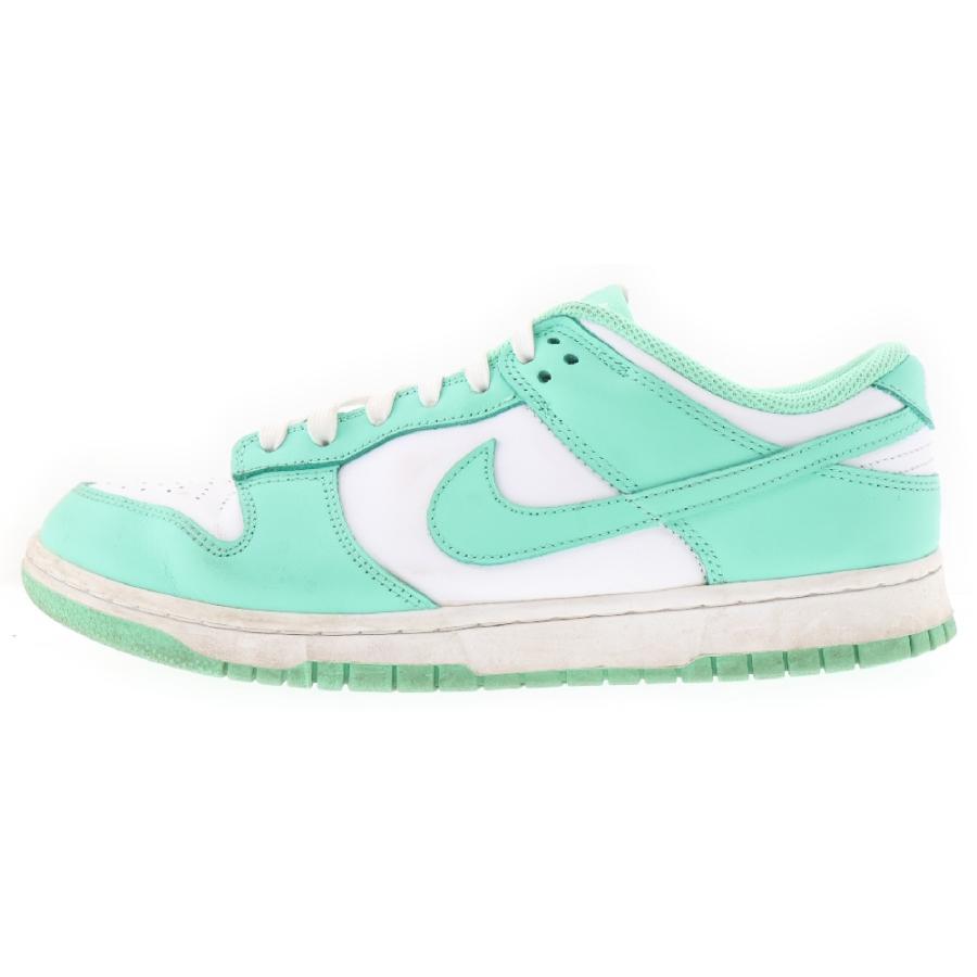 NIKE ナイキ WMNS DUNK LOW ウィメンズ ダンク ローカットスニーカー ホワイト/グリーン DD1503-105 US11 ...