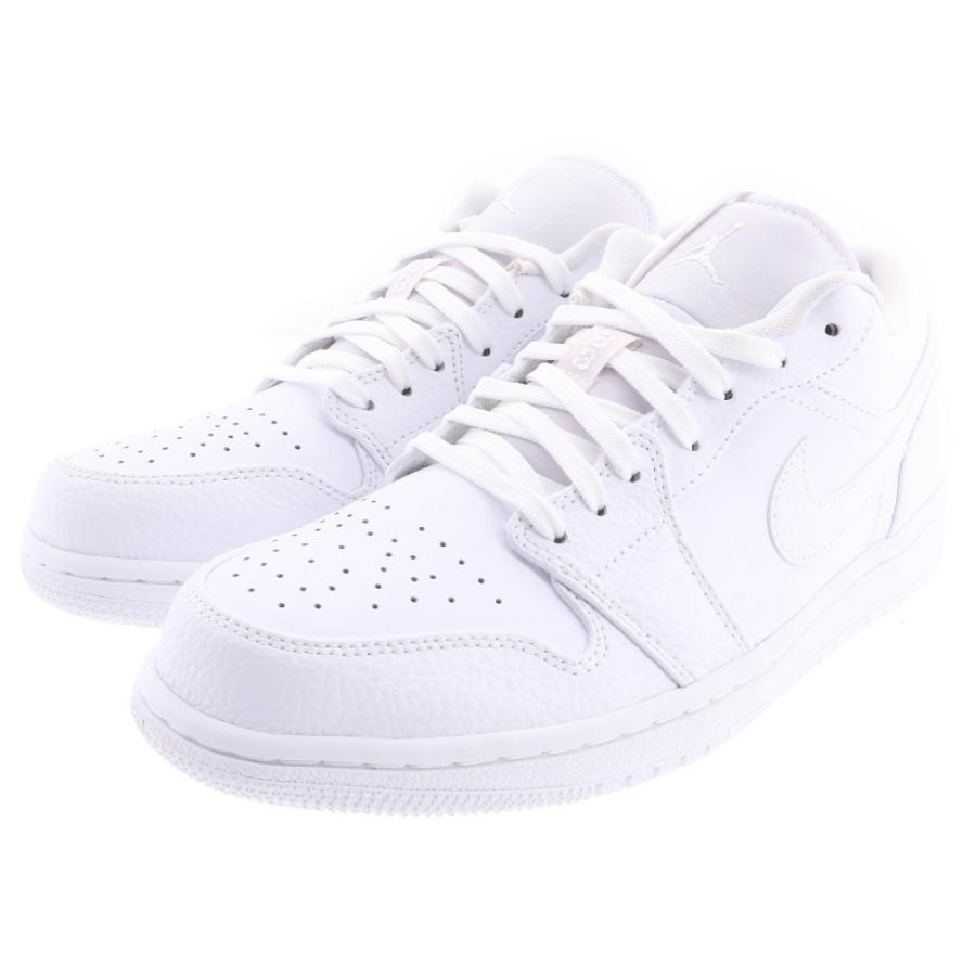 NIKE ナイキ Air Jordan 1 Low Triple White エアジョーダン1 トリプルホワイト ローカットスニーカー ...