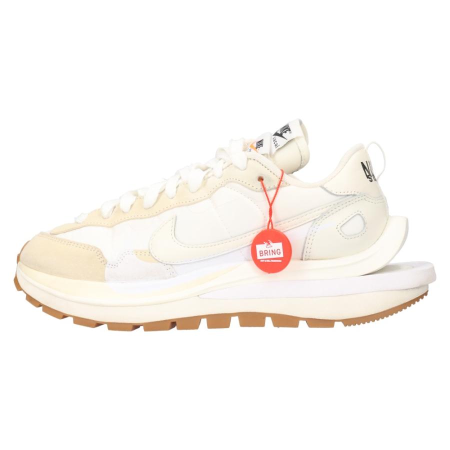 NIKE ナイキ×サカイ ヴェイパーワッフル ホワイトガム ローカットスニーカー DD1875-100 ホワイト/ブラウン US8/26 ...