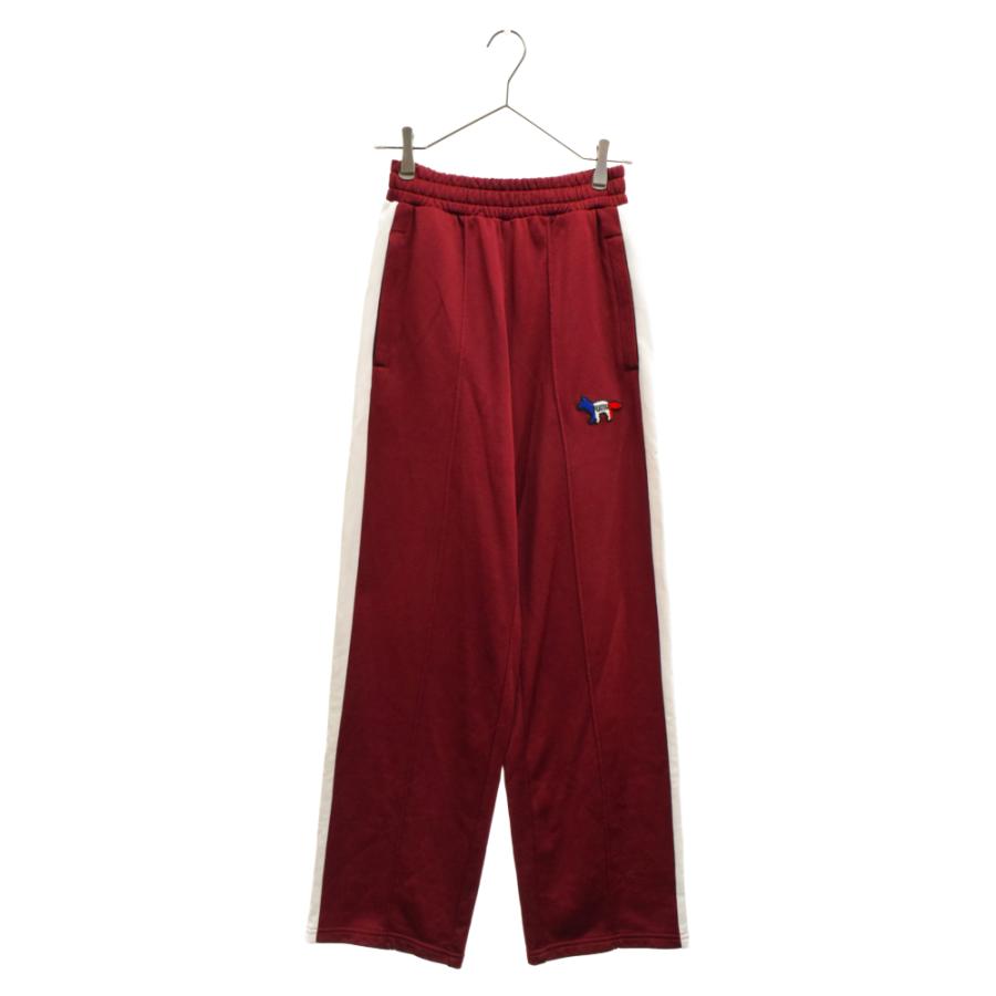 MAISON KITSUNE メゾンキツネ×PUMA TRACK PANT×プーマ別注 ロゴ刺繍 サイドライン トラックパンツ 530428 ...