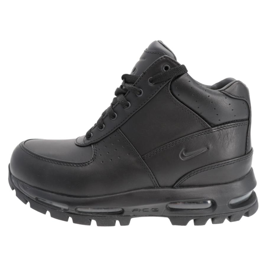 NIKE ナイキ AIR MAX GOADOME BLACK エアマックス ゴアドーム レザー ハイカットスニーカー 865031-009 ...