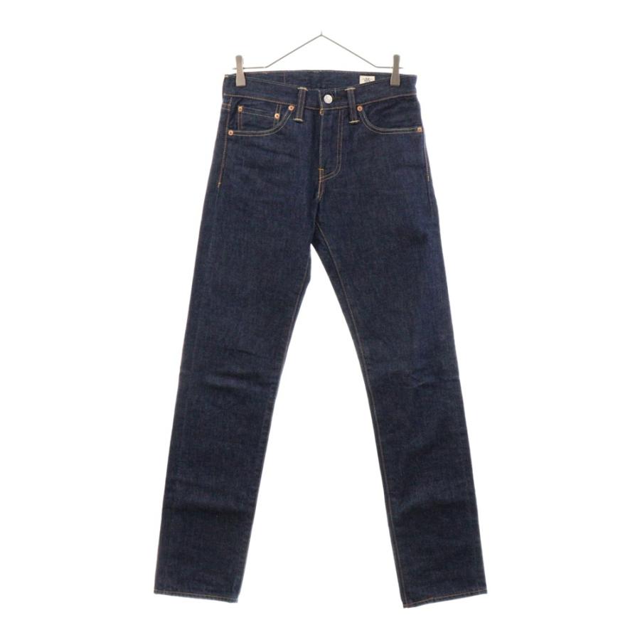 Levi's リーバイス 511 スモールeタブ レザーパッチ ストレート レギュラー デニムパンツ インディゴ S40196 : BRING ...