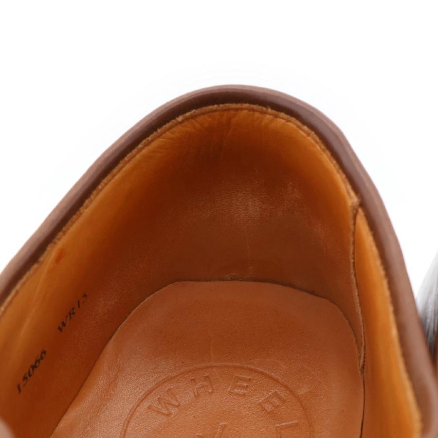 WHEELROBE PLAIN TOE BLUCHER レザードレスシューズ ブラウン 15066 : BRING Yahoo!ショップ - 通販 - Yahoo!ショッピング