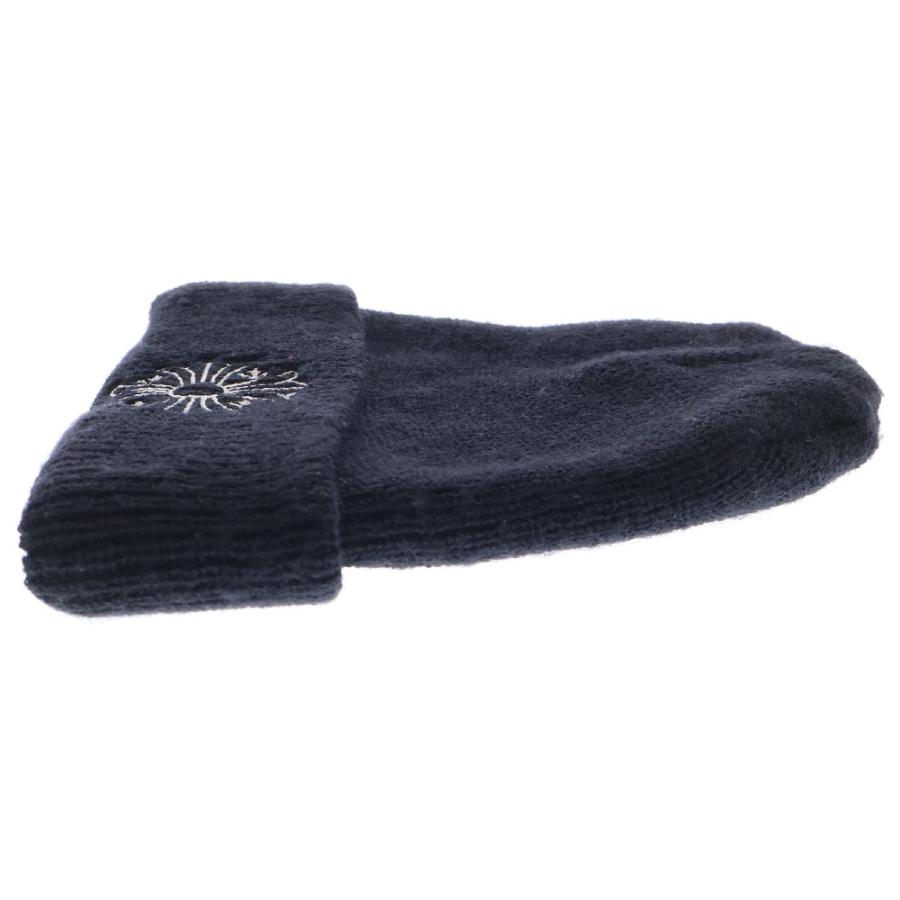 CHROME HEARTS クロムハーツ WOOL WATCH CAP ウールワッチキャップ CHプラス刺繍ビーニーニット帽子 ニットキャップ ...