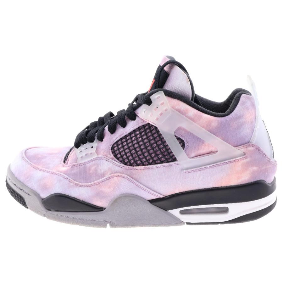 NIKE（ナイキ） AIR JORDAN 4 エアジョーダン4 レトロ アメシスト ウェーブ ミッドカットスニーカー マルチ US11 ...