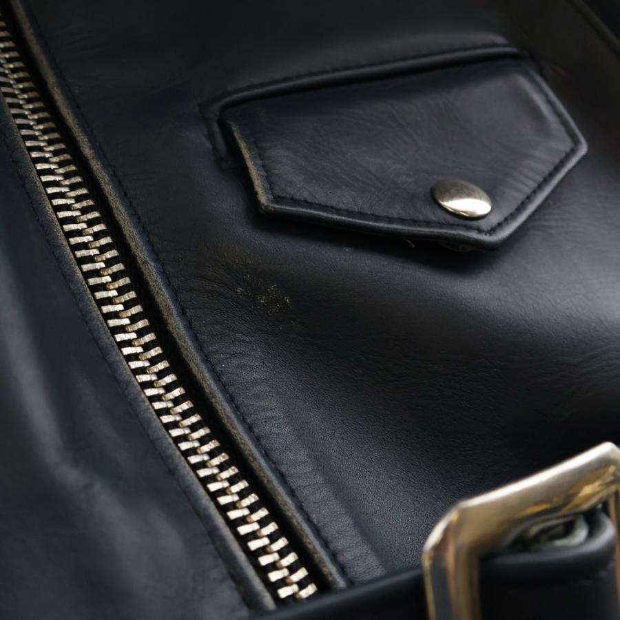 SCHOTT ショット 7164 613UST VINTAGE ONESTAR ワンスター ダブル ライダースジャケット ネイビー : BRING Yahoo!ショップ - 通販 ...