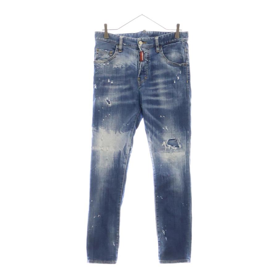 DSQUARED2 ディースクエアード 17SS kater Jean スケータージーンズ S74LB0603 インディゴ : BRING Yahoo!ショップ - 通販 - Yahoo!ショッピング