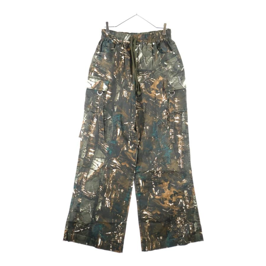 GUAPI グアピ カモ総柄 バギーカーゴパンツ カーキ : BRING Yahoo!ショップ - 通販 - Yahoo!ショッピング
