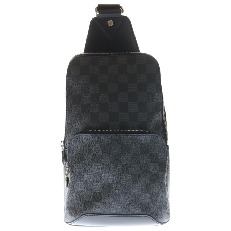 LOUIS VUITTON（ルイ・ヴィトン） ダミエグラフィット アヴェニュースリング ウエストバッグ ボディバッグ ブラック N41719 ...