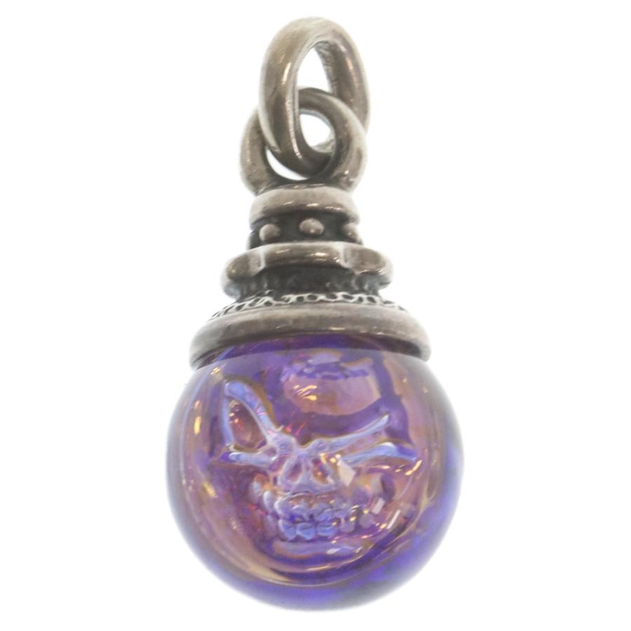 STARLINGEAR スターリンギア skull mable Pendant スカル マーブル ペンダント ネックレストップ シルバー ...