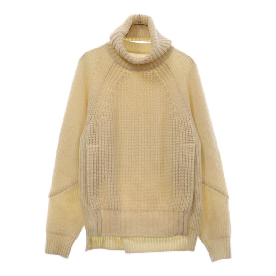 sacai サカイ 21AW Wool Knit Pullover ウールニットプル sacai サカイ 21AW Wool Knit Pullover ウールニットプル
