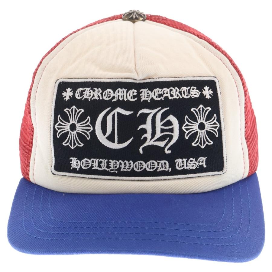 CHROME HEARTS クロムハーツ TRUCKER CAP CHパッチ クロスボール CHROME HEARTS クロムハーツ TRUCKER CAP CHパッチ クロスボール