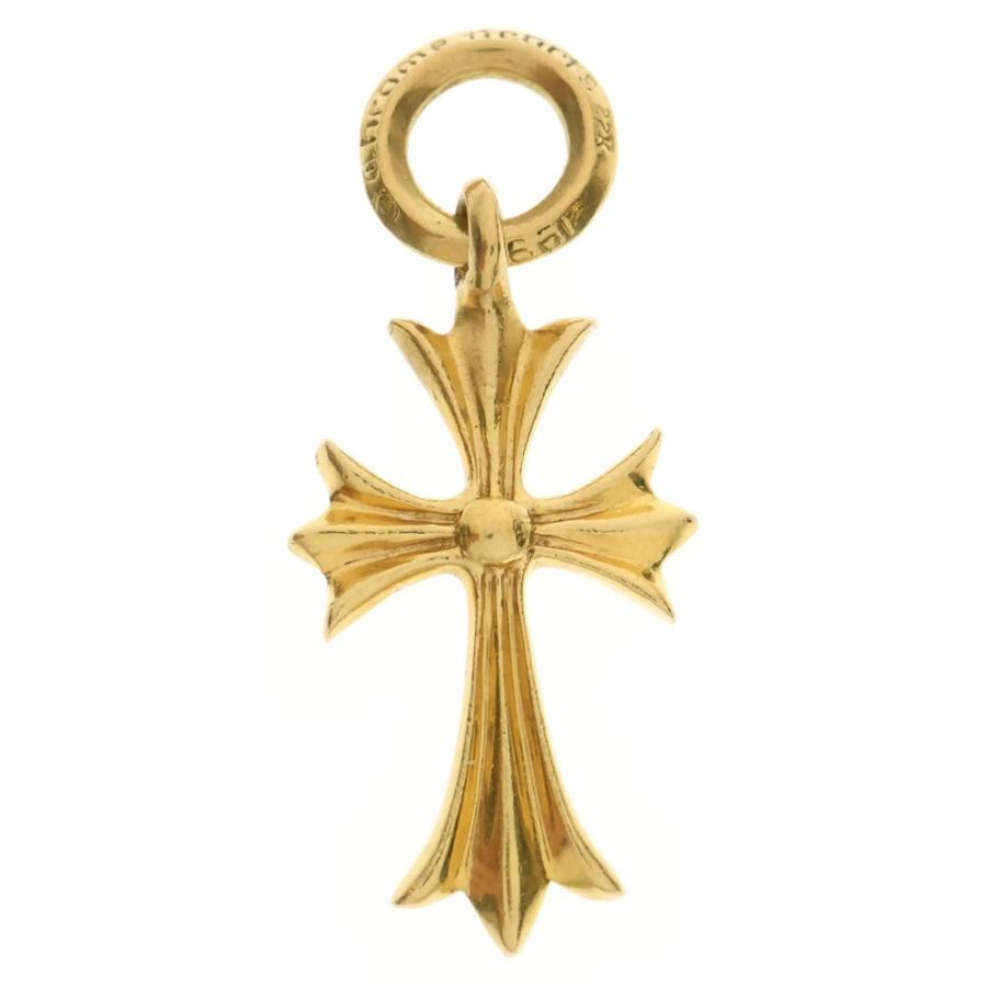 CHROME HEARTS クロムハーツ 22K TINY CH CROSS タイニーCHクロス ペンダントトップ ゴールド BCA051 : BRING Yahoo!ショップ - 通販 ...