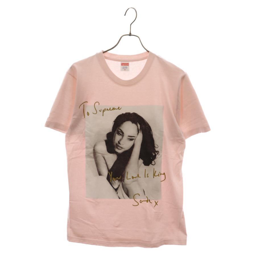 Supreme SUPREME シュプリーム 17SS Sade Tee シャーデーアデュ プリント クルーネック 半袖Tシャツ カットソー ...