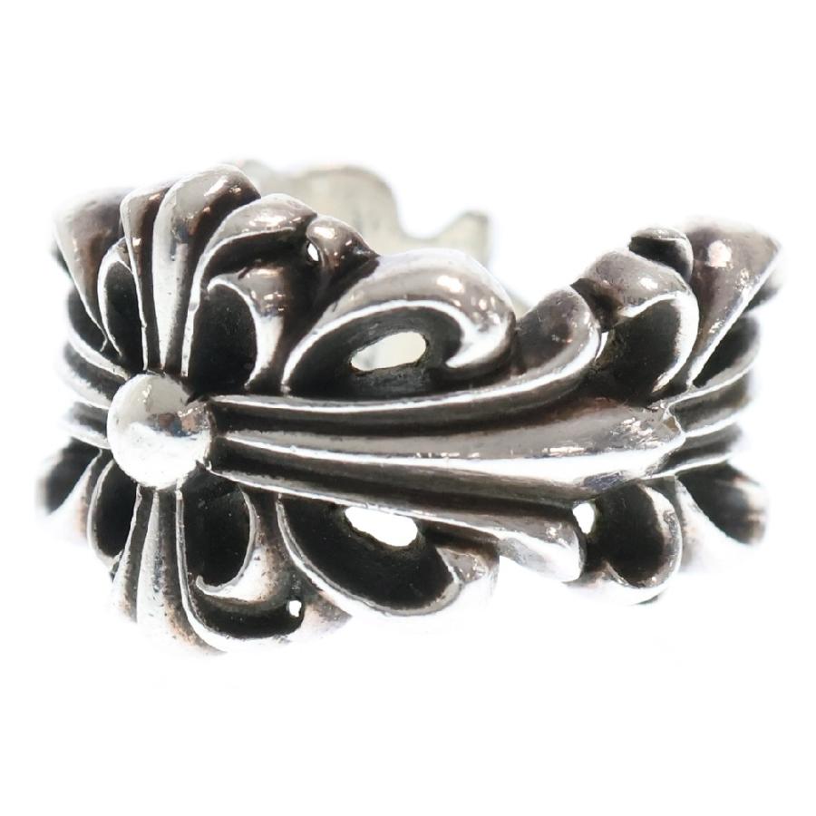 CHROME HEARTS クロムハーツ DBL FLRL CRS ダブルフローラルクロス シルバーリング シルバー 10号 : BRING Yahoo!ショップ - 通販 - Yahoo ...