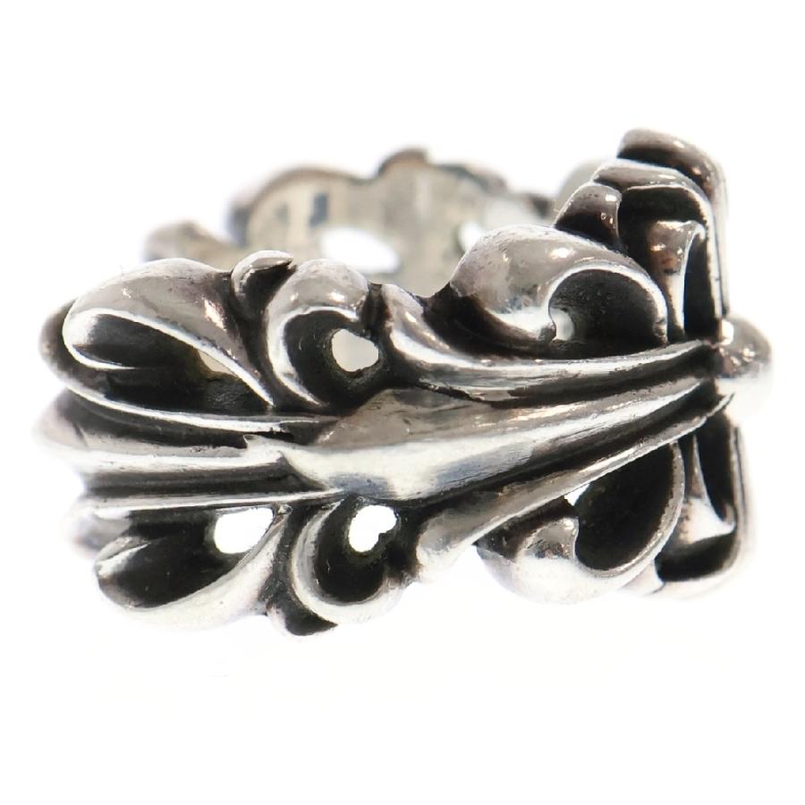 CHROME HEARTS クロムハーツ DBL FLRL CRS ダブルフローラルクロス シルバーリング シルバー 10号 : BRING Yahoo!ショップ - 通販 - Yahoo ...