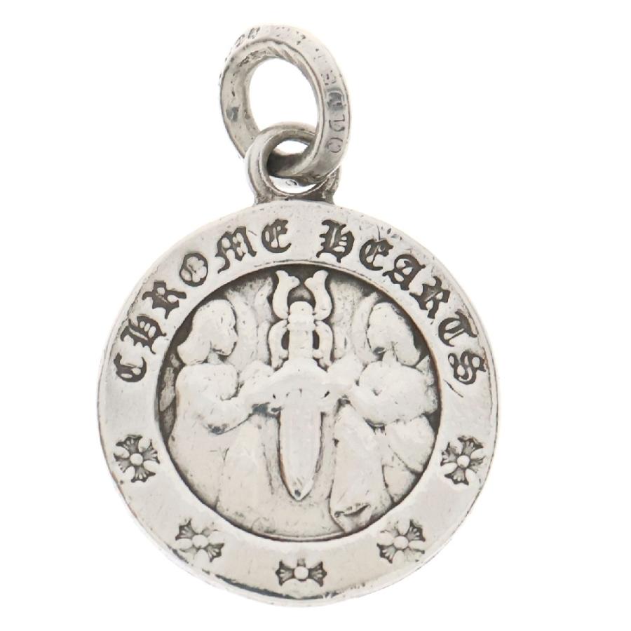 CHROME HEARTS クロムハーツ CHRM ANGL MDL V2 エンジェルメダルチャーム ペンダントトップ シルバー BCA229 : BRING Yahoo!ショップ - 通販 ...