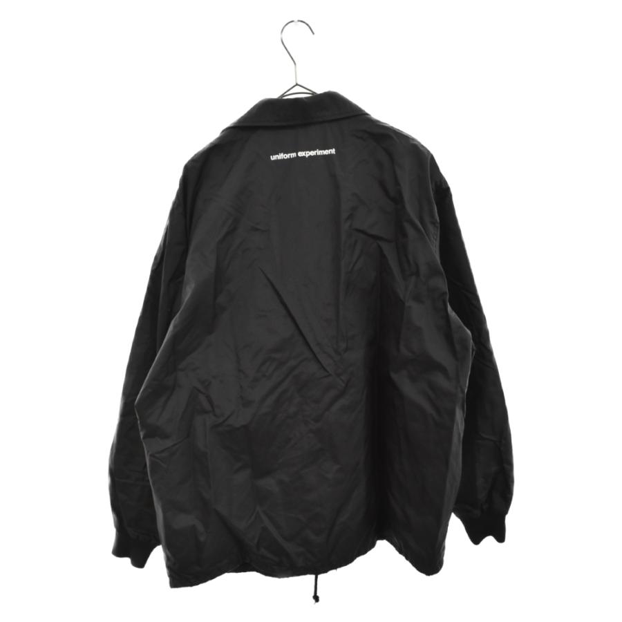 uniform experiment ユニフォームエクスペリメント ビッグ コーチ ブルゾン ジャケット ブラック UE-178014 ...