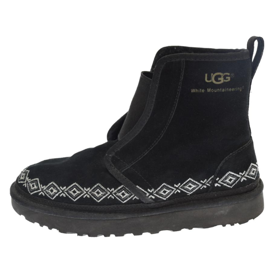 UGG アグ×WHITE MOUNTAINEERING リキ ムートンボアブーツ ブラック ホワイトマウンテニアリング US7/25cm : BRING Yahoo!ショップ - 通販 ...