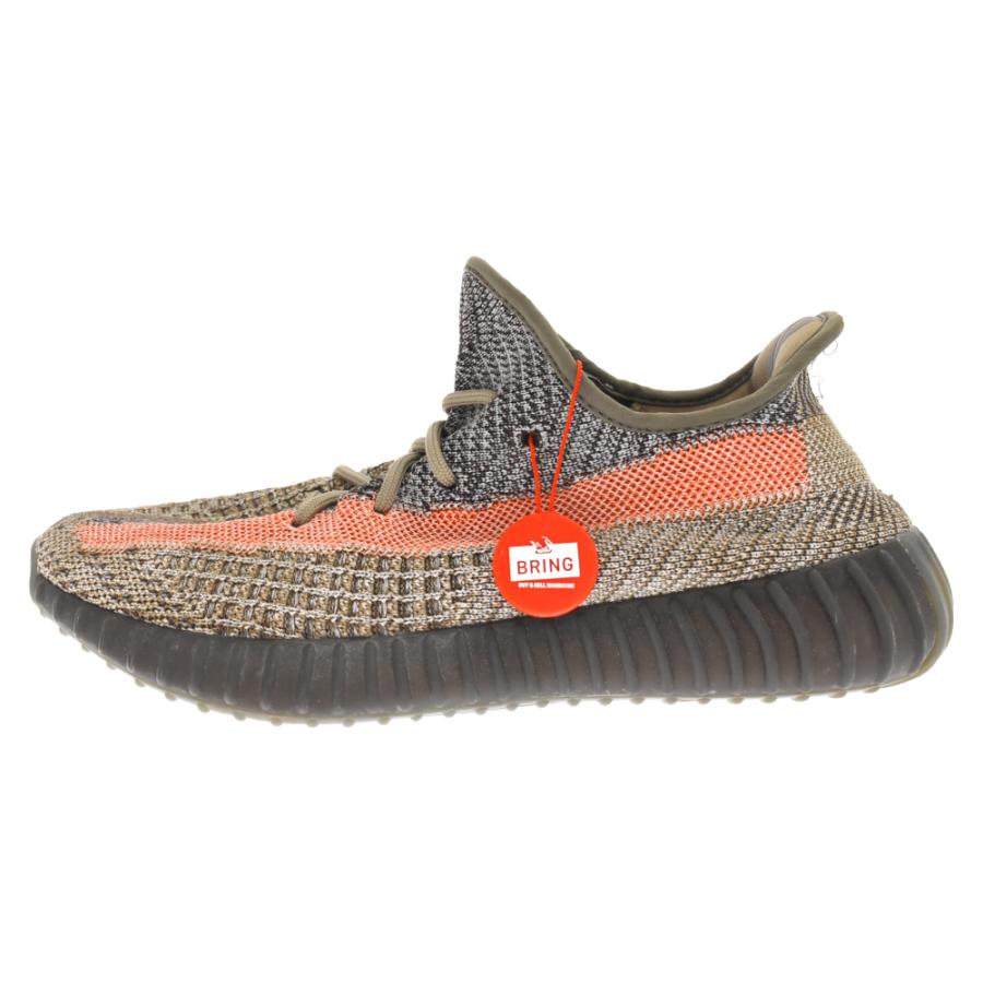 adidas アディダス イージーブースト 350 V2 アッシュストーン ローカットスニーカー ブラウン GW0089 US9/27cm ...