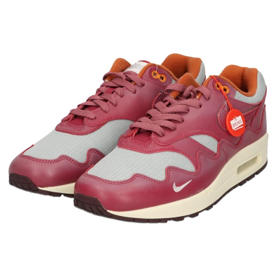 NIKE ナイキ×Patta AIR MAX 1 NIGHT MAROON DO9549-001 パタ エアマックス1 ナイトマルーン ロー ...