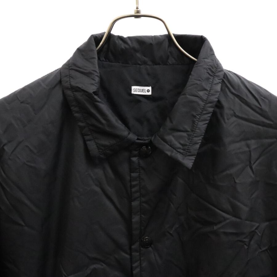 SEQUEL シークエル 23AW COACH JACKET ロゴプリント 中綿 コーチ SEQUEL シークエル 23AW COACH JACKET ロゴプリント 中綿 コーチ