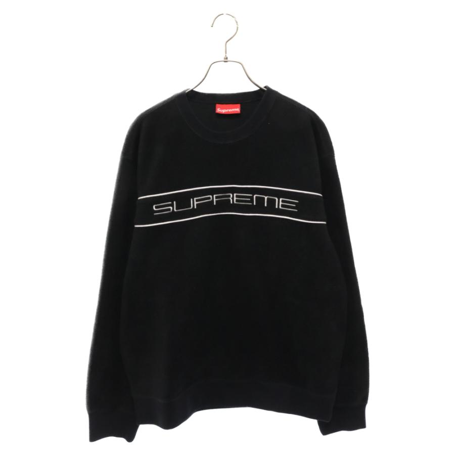 Supreme SUPREME シュプリーム 19AW Polartec Crewneck ポーラテック クルーネックフリースプルオーバーパー ...