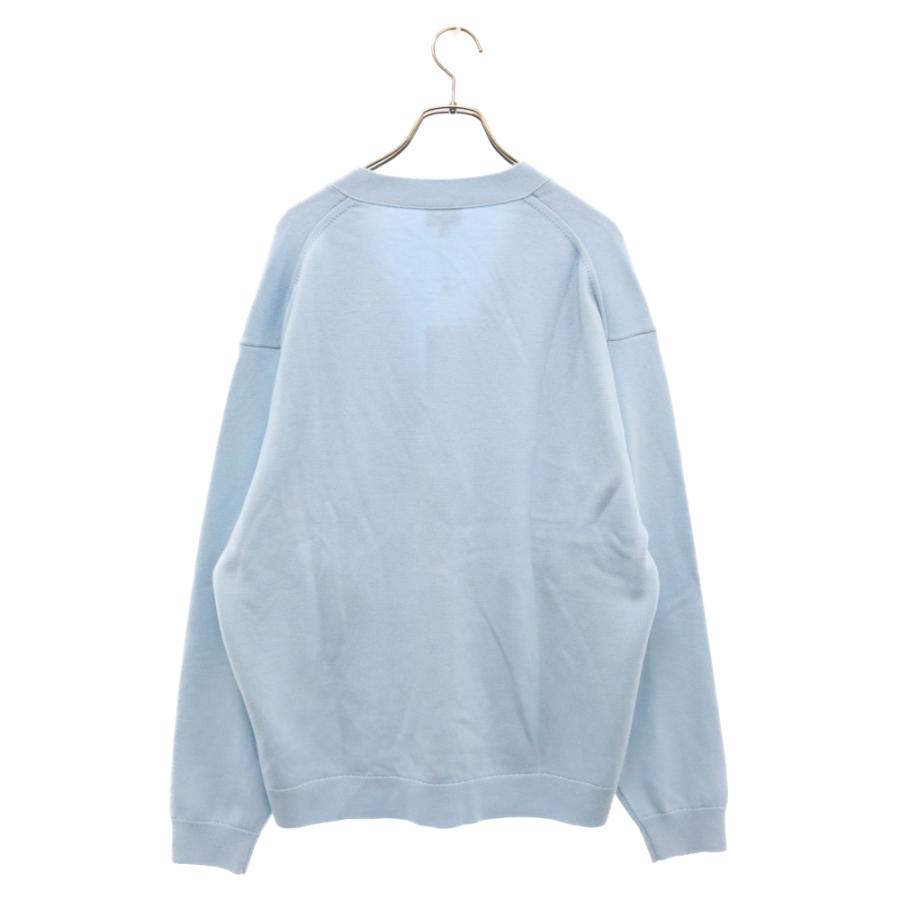 KENZO ケンゾー BOKE FLOWER CREST CARDIGA ロゴ刺繍 ニット カーディガン ブルー FD55CA3813LB : BRING Yahoo!ショップ - 通販 ...