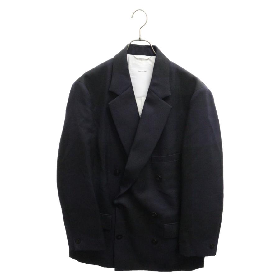 OVERCOAT オーバーコート 22AW バッファローチェック ウール ダブルブレスト テーラードジャケット ネイビー F22J04-DWBC : BRING Yahoo!ショップ - 通販 ...
