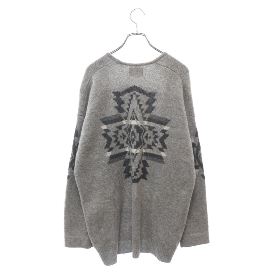 PENDLETON ペンドルトン × nano universe 別注 Wrap Cardigan ナノ ユニバース ラップカーディガン ウール ニット 総柄 カーディガン 8575-4551 ...